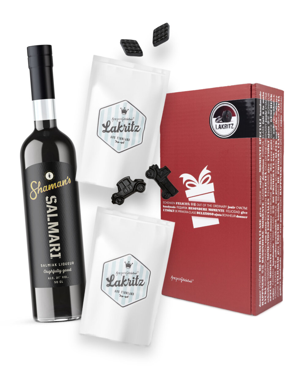 Apropos Lakritz Geschenk-Set Finnland (Likör und exklusive Salmiak La ...